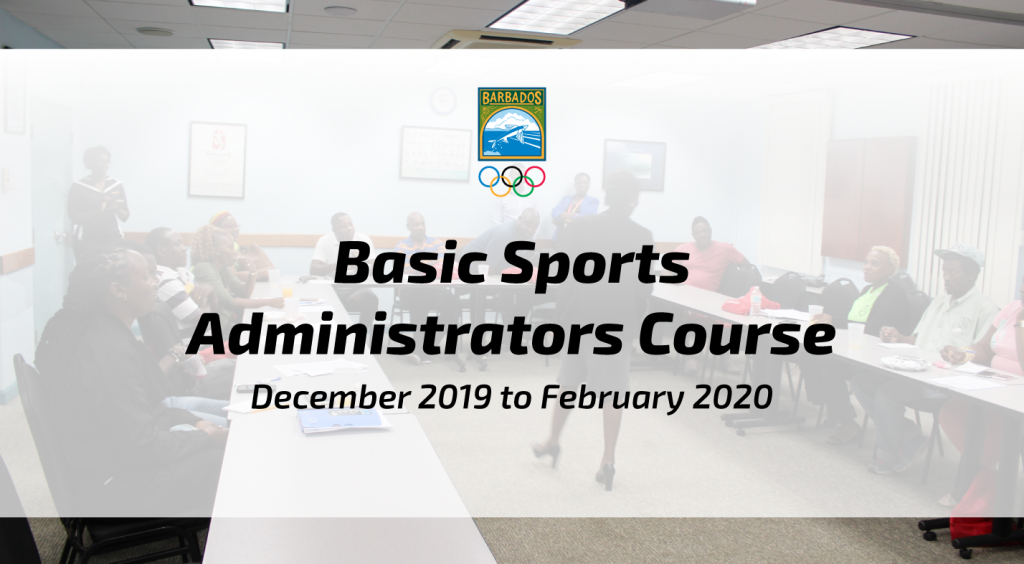 BOA to Host Basic Sport Administration Course this December - The ...