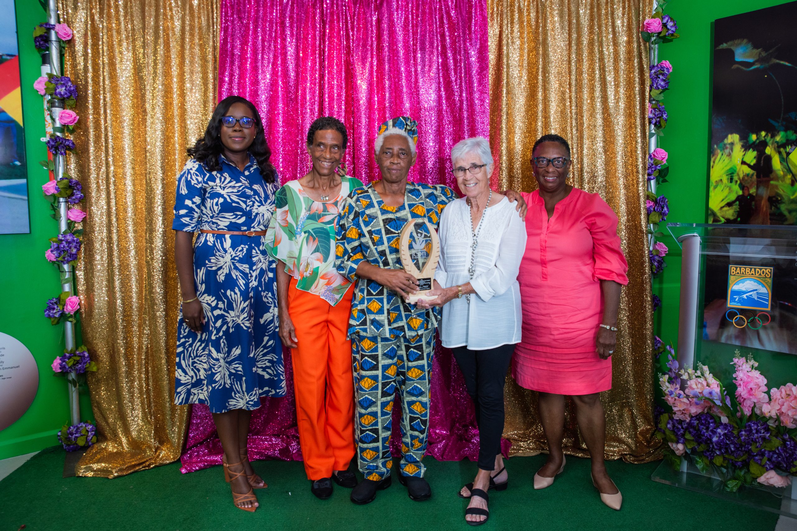 Nichols Honoured for Dedication to Sports - The Barbados Olympic ...